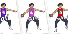 Tricky Words on Rockets (teacher made) - Twinkl