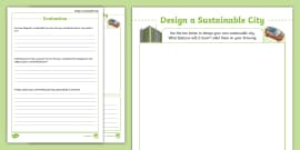 Sustainable Development Goals Worksheet - Twinkl