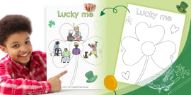 Four Leaf Clover Worksheet | Twinkl Resources (Teacher-Made)