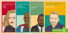 Inspirational People Poster Pack - Positive Role Model Pack