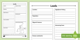 My City Fact File (teacher made) - Twinkl