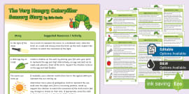 The Very Hungry Caterpillar Eating Activity | Early Years