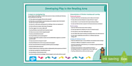 EYFS Guided Reading Skills (New EYFS 2021) (teacher made)