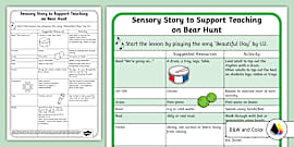 FREE! - We're Going on a Bear Hunt Story Sequencing Cards | Twinkl
