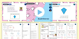 Name the Quadrilateral (Teacher-Made) - Twinkl