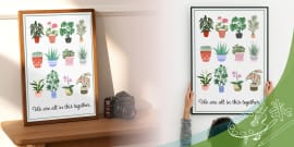 Together We Are Better Pastel Colours Inspirational Poster