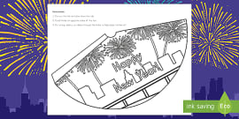 New Year's Eve Early Emergent Reader (teacher made)