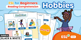 Hobbies Worksheet