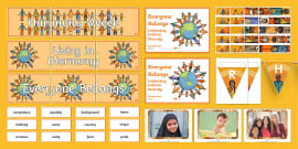 Harmony Week Bookmark Craft Activity (Hecho por educadores)