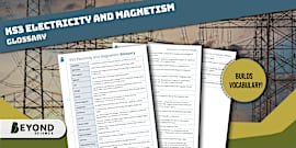 Electricity and Magnetism Word Wall