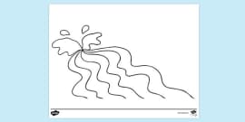 FREE! - Distilled Water Colouring | Colouring Sheets