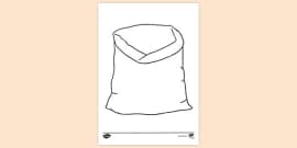 FREE! - Sack Race Colouring Sheet | Colouring Sheets