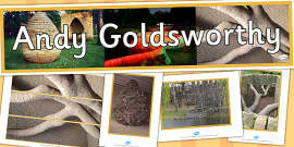 KS1 Andy Goldsworthy Leaf Art Activity (teacher made)