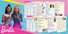 Barbie Worksheet Pack [Ages 5-7] | Activity Packs | Twinkl