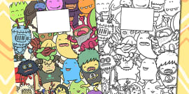 Months of the Year Themed Calendar Template (teacher made)