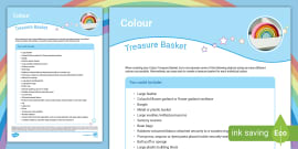 Autumn Treasure Basket Ideas (teacher made) - Twinkl