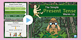 ESL Simple Past PPT [Kids, A1-A2] (teacher made) - Twinkl