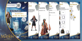 FREE! - Matilda Colouring Page | Roald Dahl's Matilda The Musical