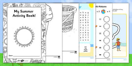 KS2 Summer Holiday Homework Pack | Summer Activities