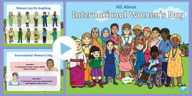 International Women's Day Printable Resources for Children