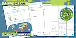 Grade 8 Social Sciences (Geography) Term 2 Assessment