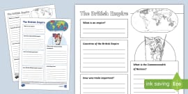 British Empire CfE Second Level PowerPoint (teacher made)
