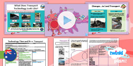 Transport In The Past And Present Worksheet (teacher made)