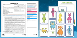 Design an Alien - Recording Using Marks Activity Resource Pack