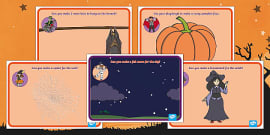 Halloween Modelling Dough Mats (teacher made) - Twinkl