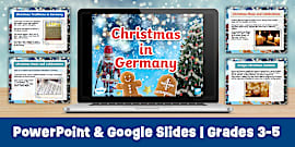 Christmas Around the World PowerPoint & Google Slides for 3rd-5th Grade