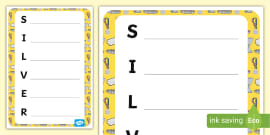 Write a Poem on Nature | Nature Acrostic Poem Template