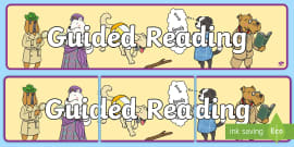 Literacy Display Banner - (teacher made)