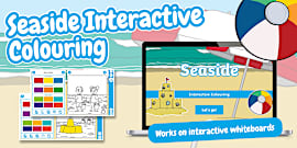 Seaside Colouring Pages | Twinkl Canada