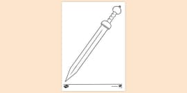 FREE! - Roman Colouring Page | Colouring Sheets - Twinkl