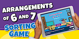 👉 EYFS 7 or Not 7? Sorting Towers Interactive Game | Twinkl