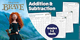Addition and Subtraction: Funky Function Machines Worksheet