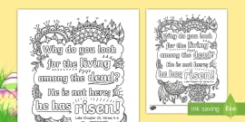 Luke 10:27 Mindfulness Coloring Page
