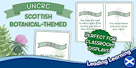 UNCRC Child Friendly Our Rights Display Poster