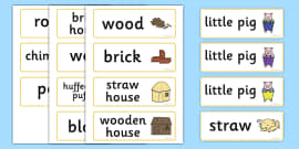The Three Little Pigs Story Sequencing Cards (Teacher-Made)