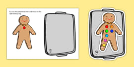 The Gingerbread Man 0-10 Number Recognition Activity Sheets