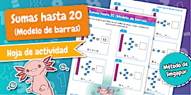 Hoja de actividad: Sumas hasta 10
