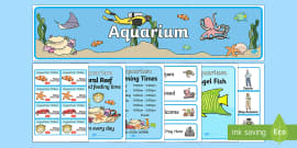 The Aquarium Dramatic Play Pack (Teacher-Made)