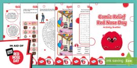 FREE! - 2022 Comic Relief Case Study PowerPoint | Primary Resource