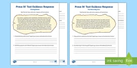 Rosa Parks Finding Text Evidence Activity | Twinkl