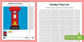 Halloween Pixel Art Template