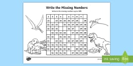 Missing Numbers Worksheet | Download, Print & Use Now!