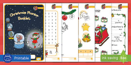 Grade 3: Phonics: Christmas Activity Booklet - Twinkl