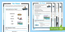 The Titanic Facts for Kids | Teacher Made Fact Cards