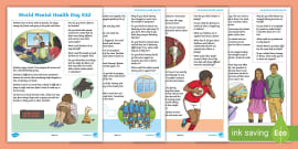 World Mental Health Day KS2 Activity Pack (teacher made)