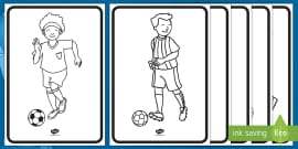 FREE! - Football Team Colouring | Colouring Sheets